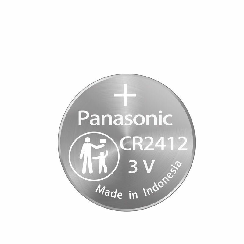 Батарейка литиевая, PANASONIC, 3V, CR 2412, 1шт