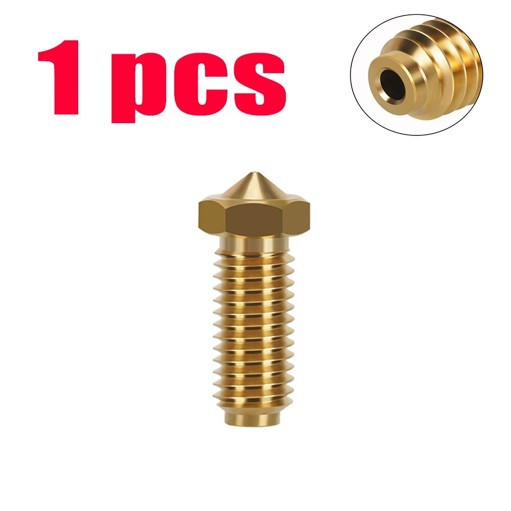 Сопло для 3D принтера 0.2mm, латунь, 1 шт