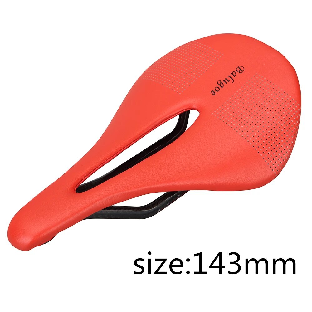 Седло велосипедное Balnige, 143mm, Красный