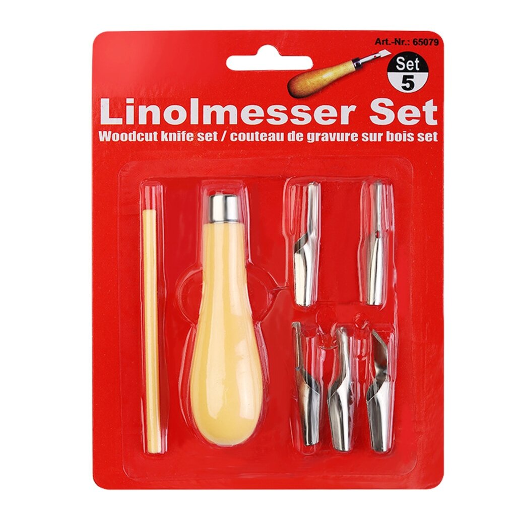 1 Комплект Инструментов Для Резки Деревянных Блоков, Линолеумных Режущих Инструментов, Наборы Для Резки Линолеума