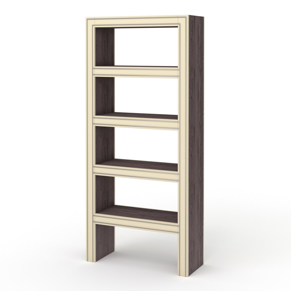 Стеллаж для цветочного магазина "букет" №2, Ясень Анкор и Крем Вайс U31105-U2236