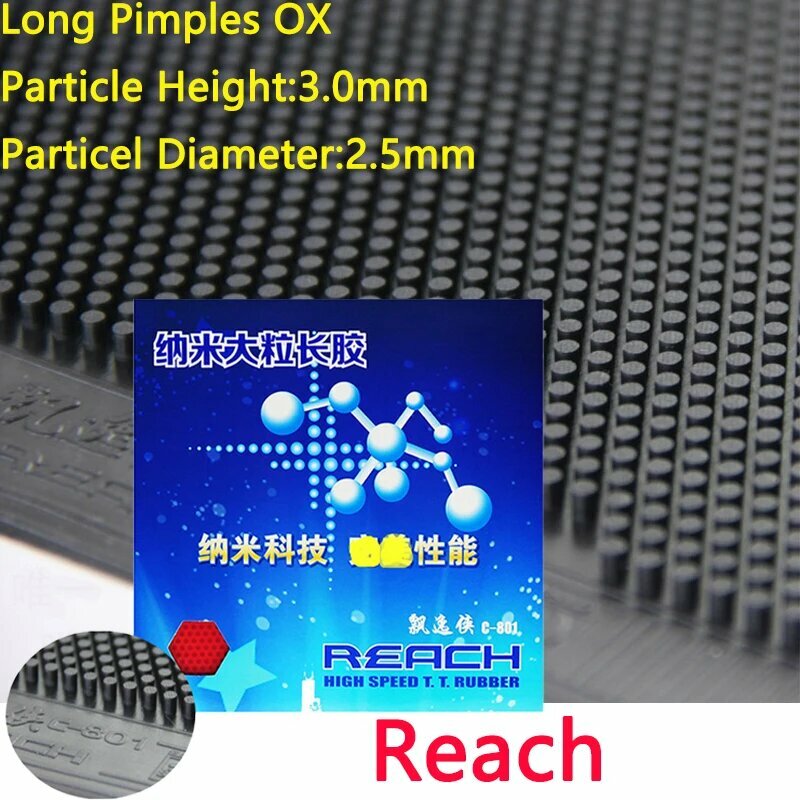 REACH C-801 накладка для настольного тенниса red-ox