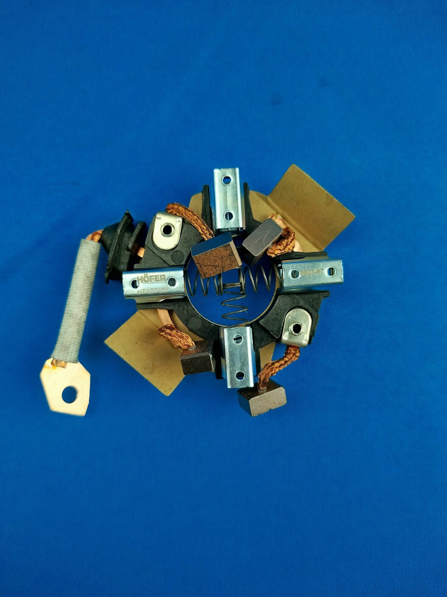 Щеточный узел стартера "HOFER" для а/м ВАЗ 2110 н/о (металл)