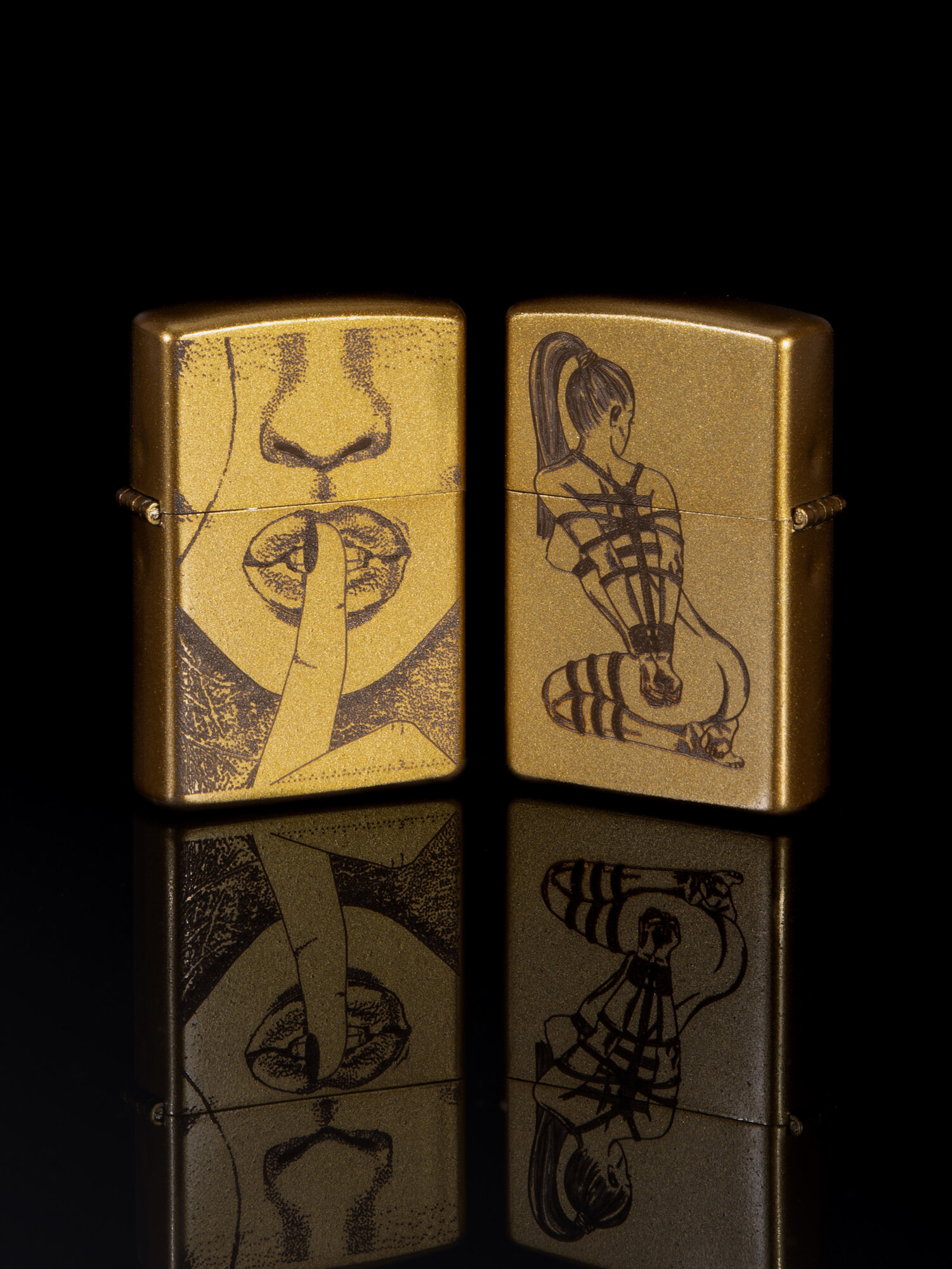 Зажигалка бензиновая подарочная, Искушение