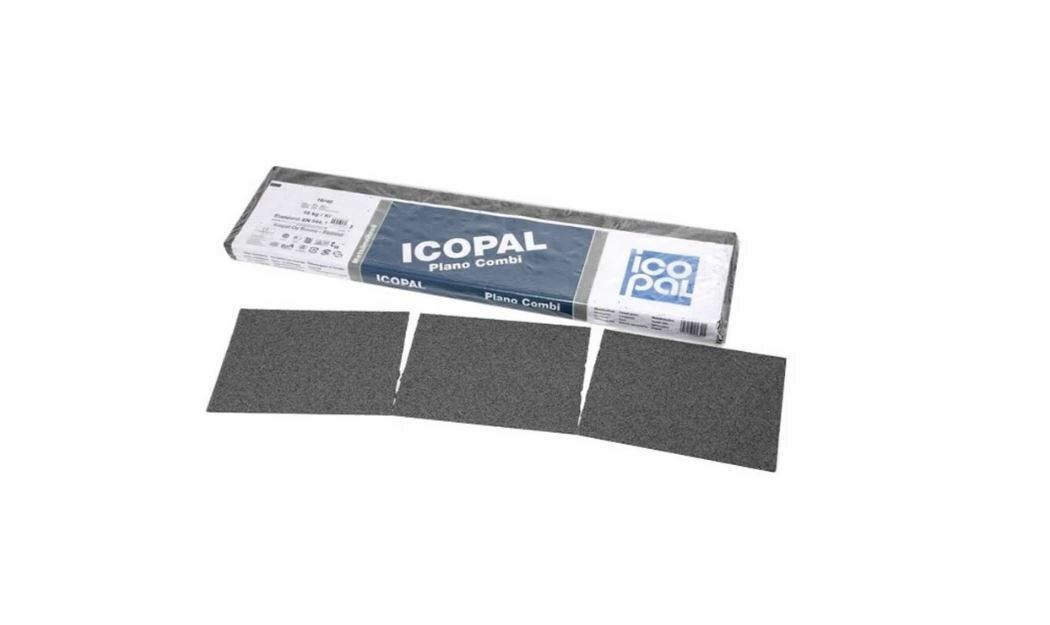 Конек/карниз ICOPAL "Комби" угольно-серый, (0,25х10/0,20х16 м)