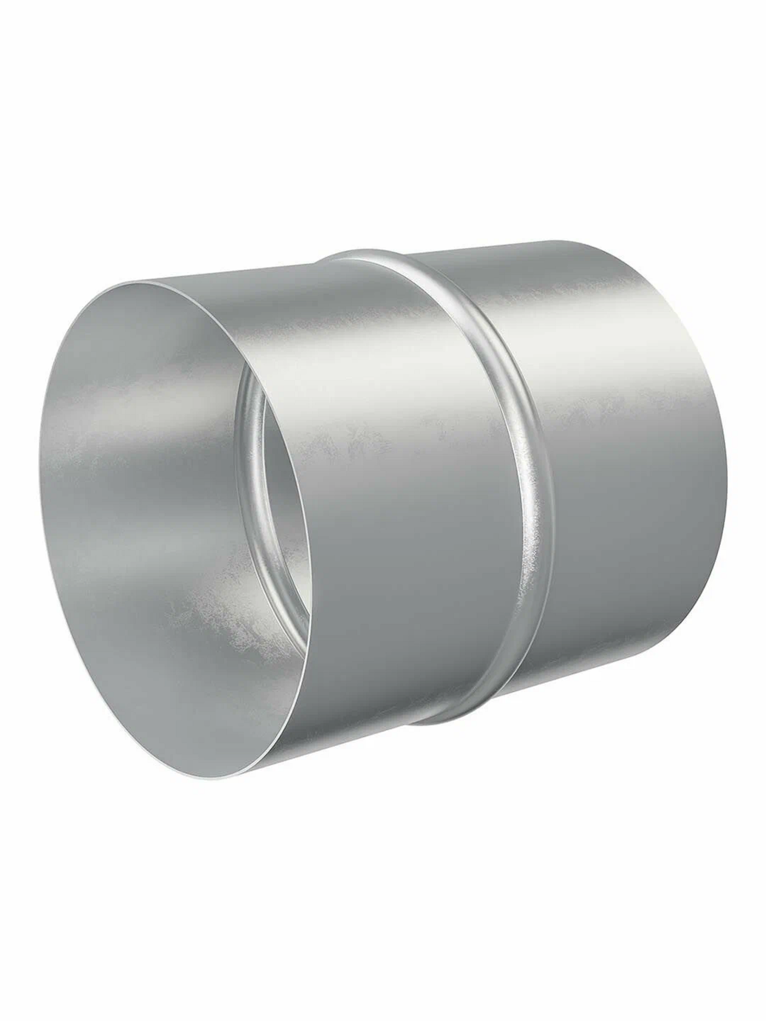 Соединитель воздуховодов ERA PRO CG, круглый, оцинкованный, 200мм