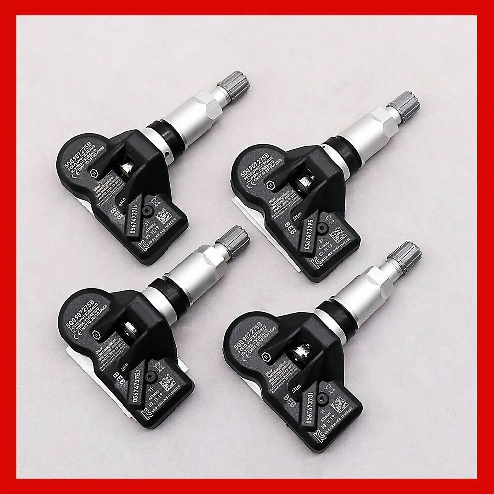 4 шт TPMS датчик давления в шинах 433 МГц для Passat B8 Amarok Beetle 3 Tiguan 2 Touareg 2 Транспортер Multivan T5 T6 Caravelle T6 T-Roc 5Q0907275B