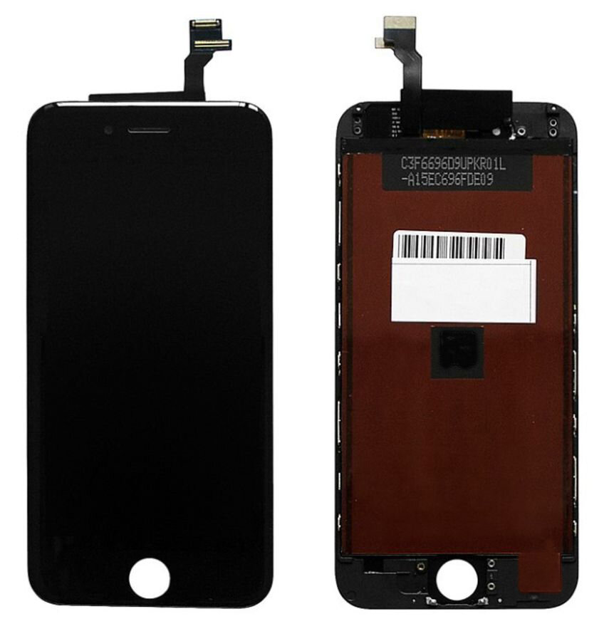 Дисплей (матрица + тачскрин) для смартфона iPhone 6 черный (FOG)