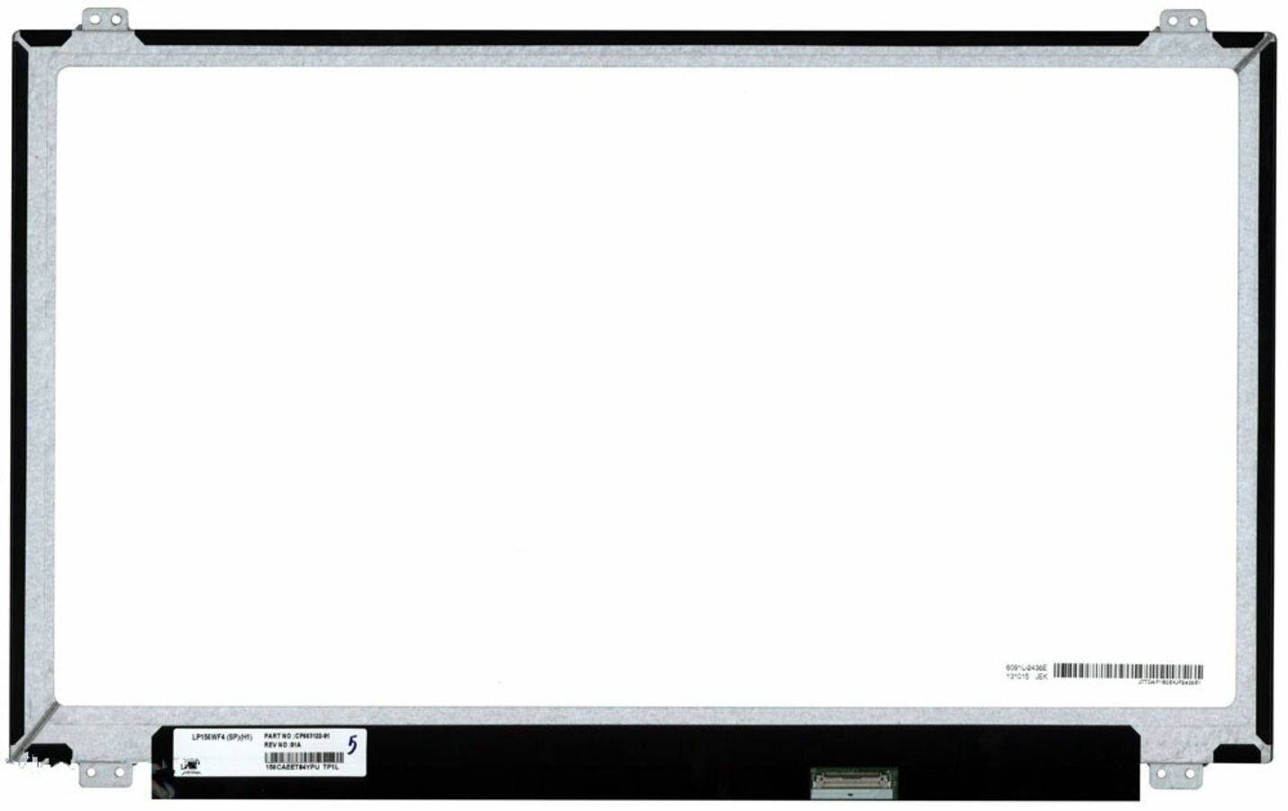 Матрица совместимая с LP156WF4(SP)(H1), Диагональ 15.6, 1920x1080 (Full HD), Светодиодная (LED)