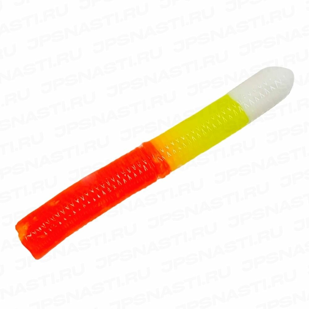 Силиконовые приманки Cool Place Buk, красный/шартрез/белый, сыр / Форелевые приманки Кул Плэйс