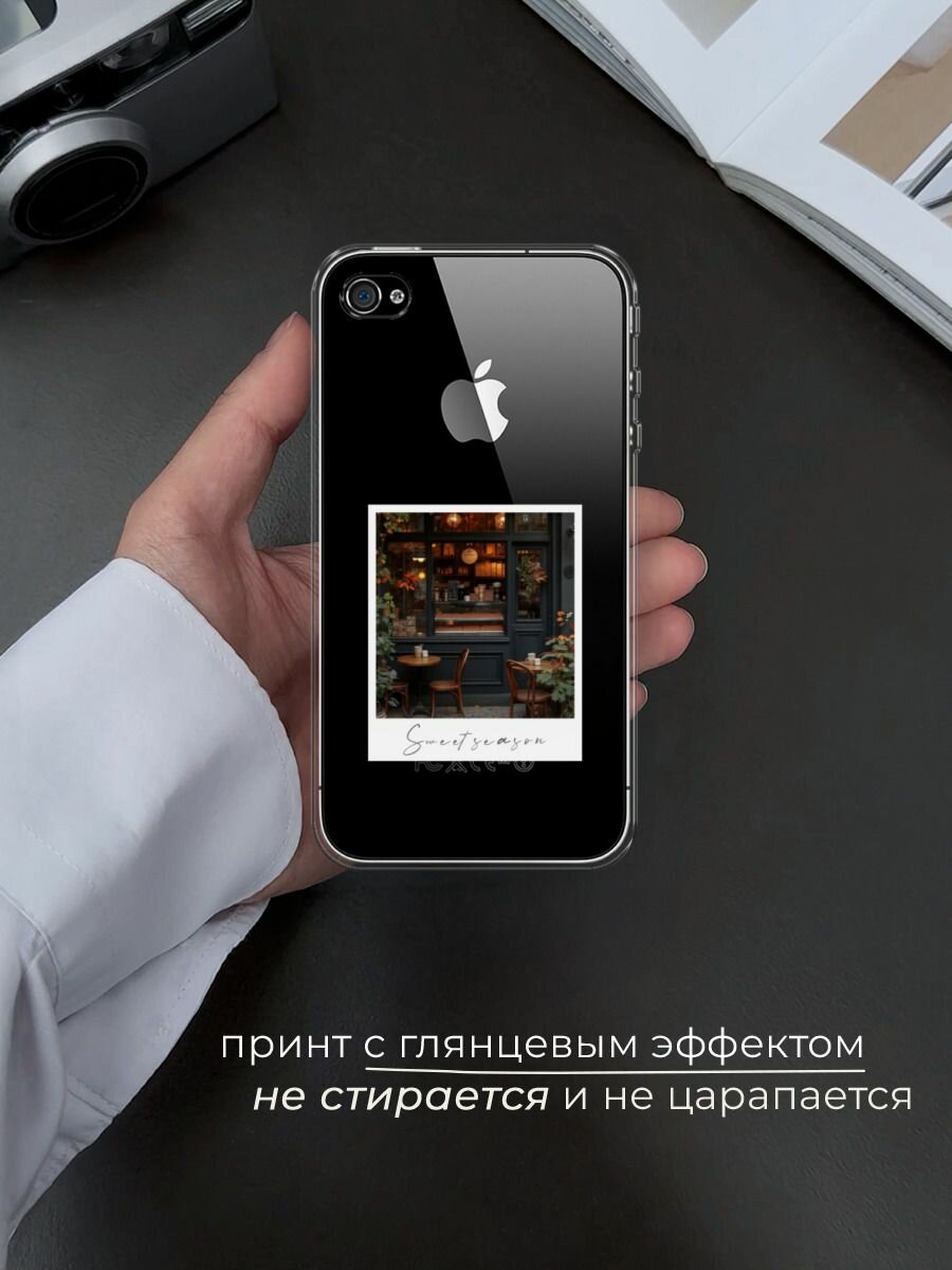 Чехол на Apple iPhone 4/4S / Айфон 4/4S с принтом Sweet season — фото 1