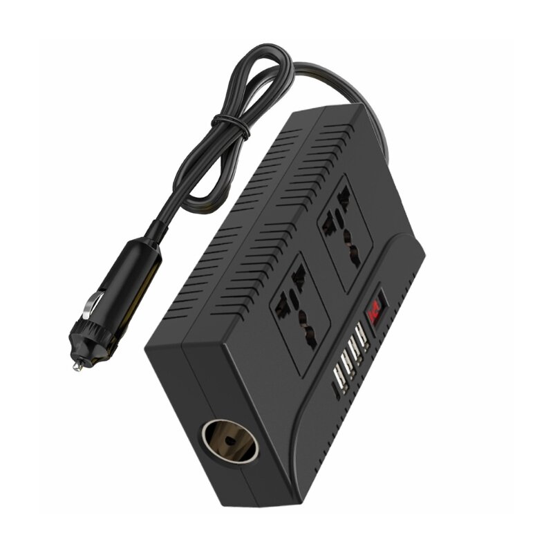 Универсальные преобразователи напряжения с 12 В 24 В в 110 В 220 В для легковых автомобилей и грузовиков с высокой эффективностью и технологией интеллектуальной защиты