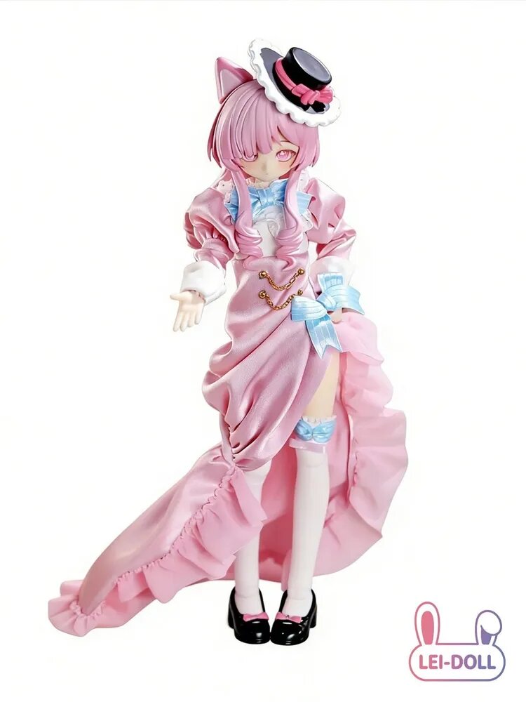 LEI-Doll 1/8 Кукла с шаровидными суставами BJD,(Paradox World Series) ,19cm, полный набор прически, одежды и аксессуаров, коллекционная, подарок для девочек