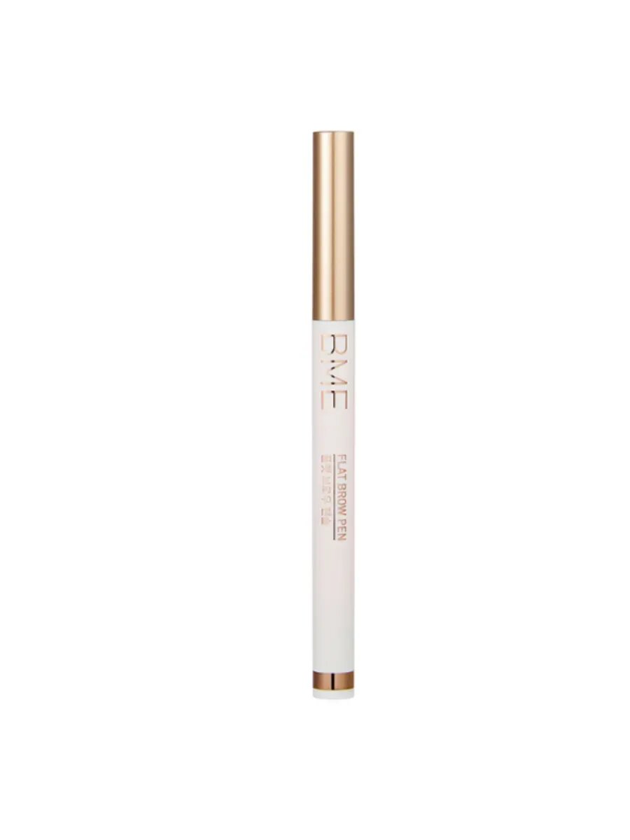 BME Карандаш для бровей плоский Flat Brow Pen, № 001 Hazelnut