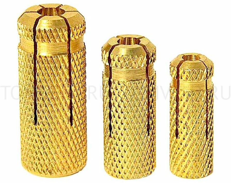 Анкер латунный MS 12 (упак 10 шт)