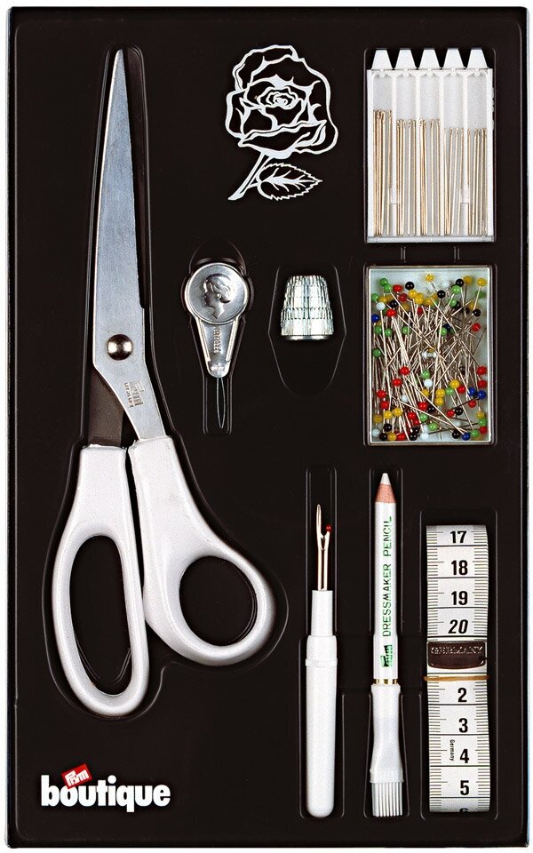 PRYM 651282-RJ05 Набор для шитья Роза подарочный комплект для рукоделия с иглами нитками