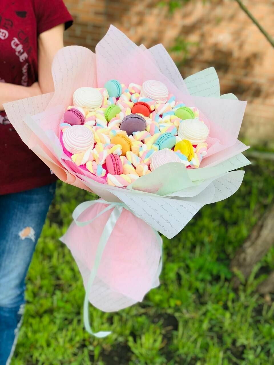 Букет из зефира / Сладкий подарок