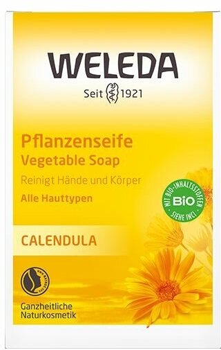 Мыло растительное детское Календула Weleda/Веледа 100г (9894)