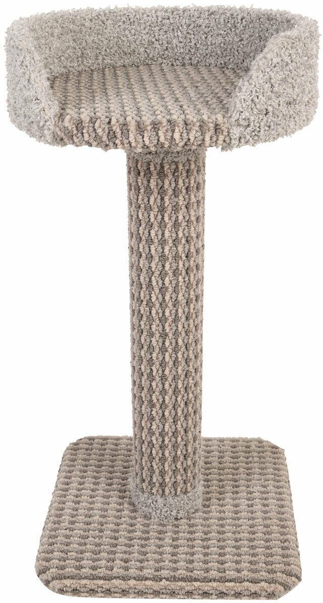 Когтеточка столбик с лежанкой PerseiLine Крафт № 4 ковролин M 37 х 37 х 70 см (1 шт)