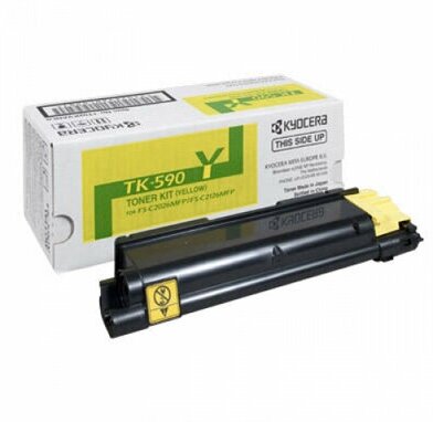 Тонер-картридж Kyocera TK-590Y жел. для FS-C2026MFP/C2626, 283442