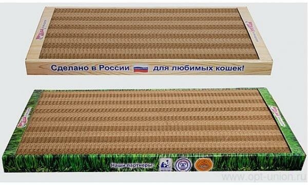 Когтедралка "когтедралка Домашняя" малая, гофрокартон 50*24*3.5см