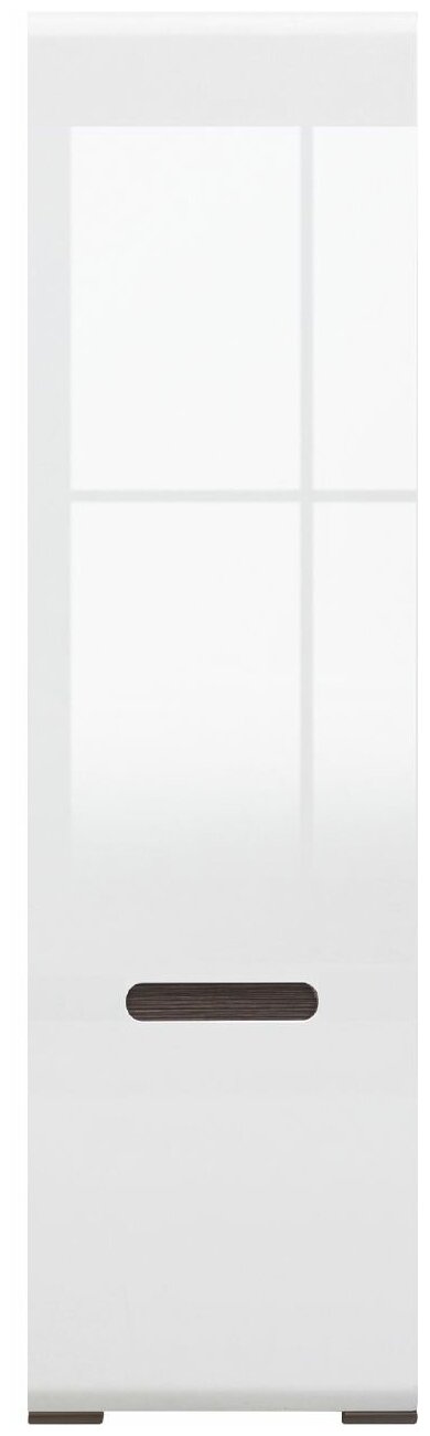 Шкаф Black Red White Ацтека / Azteca SZF1D/21/6 белый, 60х41х210 см