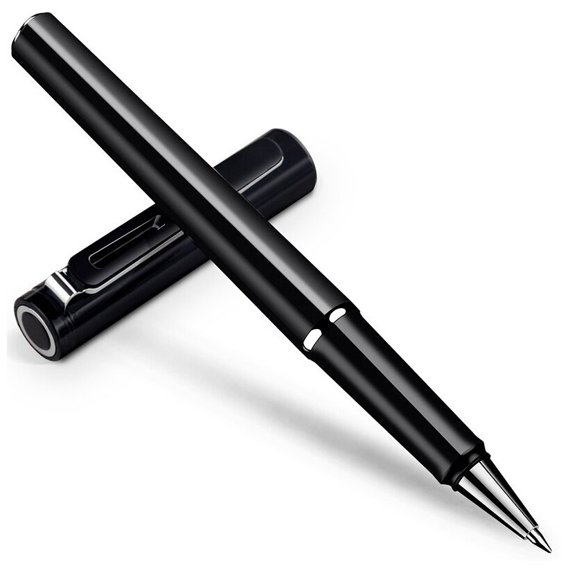 Ручка роллер Deli S87BLACK черный d=0.5мм черн. черн