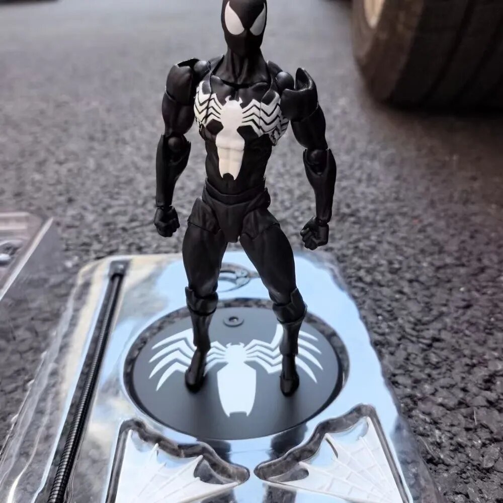Mess TOYS Фигурка-BLACK NEIGHBOR Spiderman, 15 см, коробка