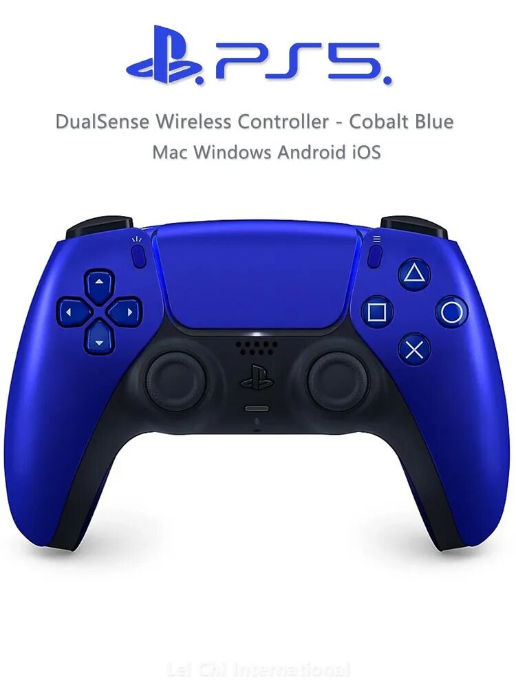 Sony PlayStation 5 Kонсоль DualSense PS5 Геймпад CFI-ZCT1NA09 Беспроводной контроллер Bluetooth-Cobalt Blue