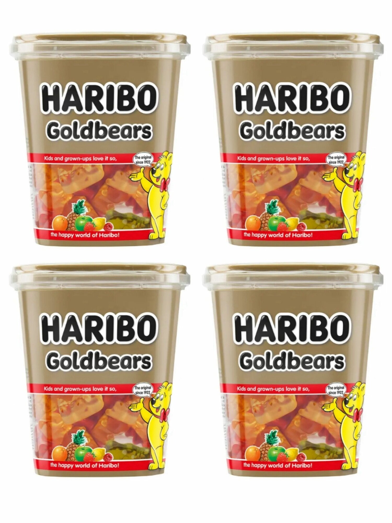 Мармелад Haribo GoldBears, 4шт по 150г