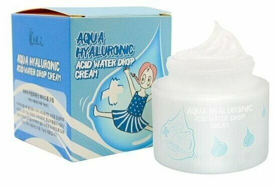 Elizavecca Крем для лица увлажняющий с гиалуроновой кислотой Aqua Hyaluronic Acid Water Drop Cream, 50 мл