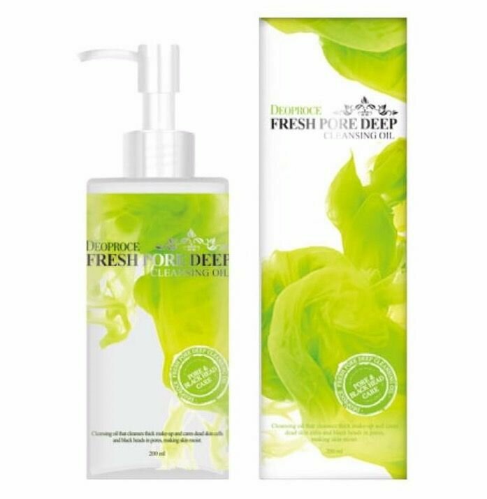 Deoproce Масло для лица CLEANSING OIL FRESH PORE DEEP, 200 мл