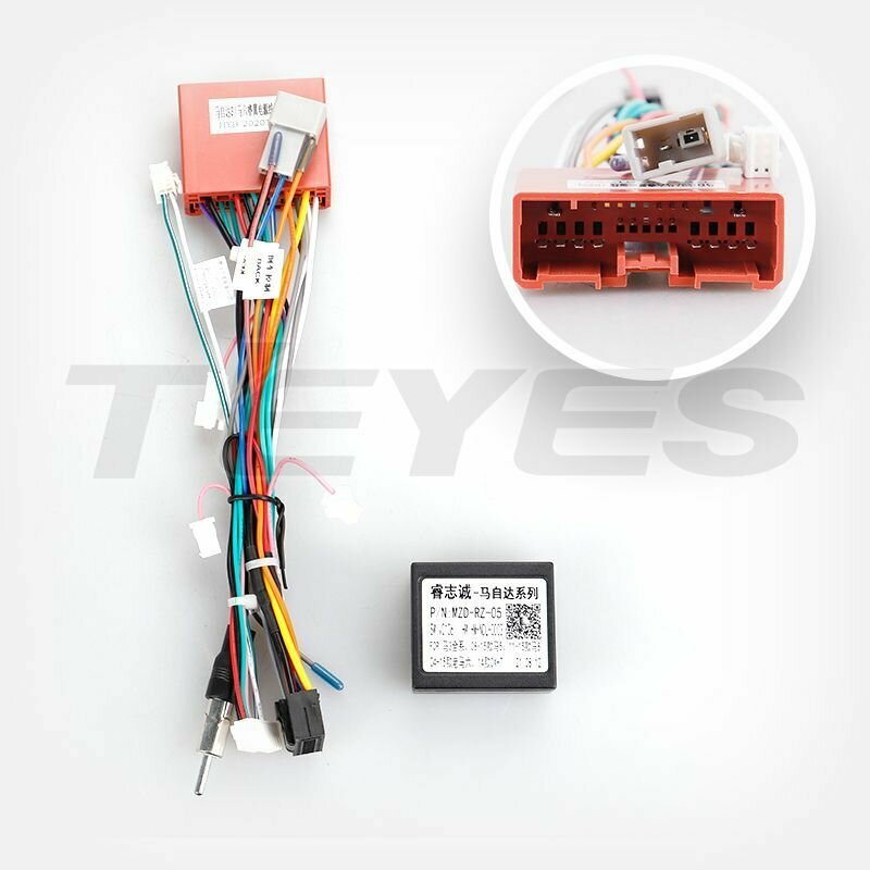 Проводка питания (кабель и canbus) Mazda CX-7, 3 BK BL, 6 GH и т. д. для android магнитол