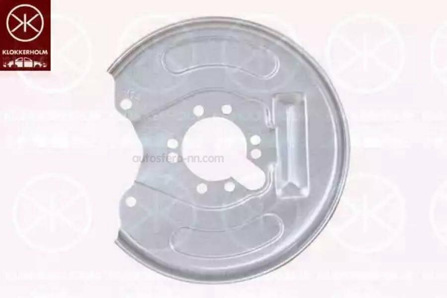 KLOKKERHOLM 9008877 Кожух тормозного диска задн лев VOLVO: S40 / V40 I 07.95-12.03, MITSUBISHI: CARISMA (DA), 95-04, MITSUBISHI: SPACE STAR (I), 98-05