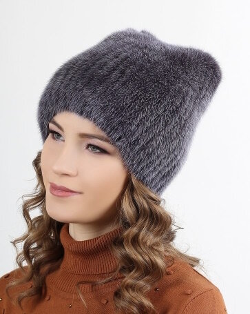 Шапка-бини для женщин