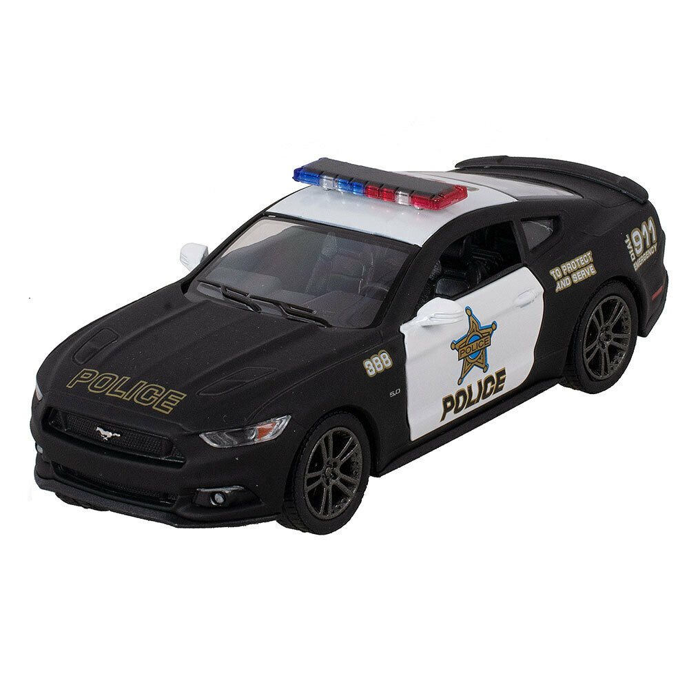Модель машины KINSMART "2015 Ford Mustang GT (Police) "инерция 1:36