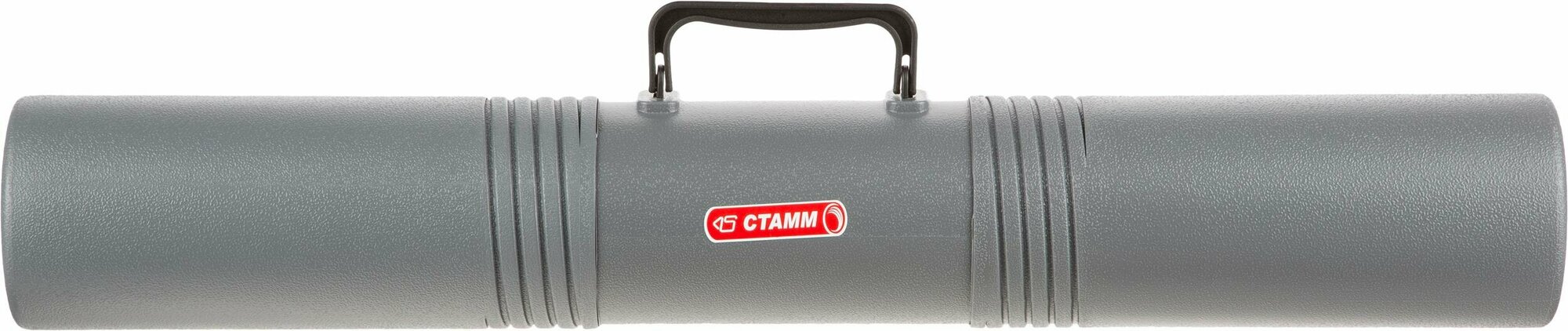 Тубус D100 мм, L650 мм,3секц, с ручкой, серый ПТ-42