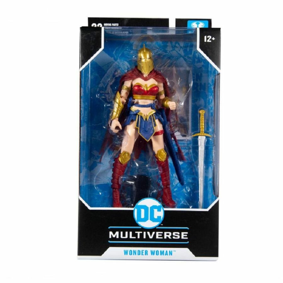 Подвижная фигурка Чудо-Женщина в шлеме веры McFarlane Toys DC Multiverse Wonder Woman With Helmet of Fate
