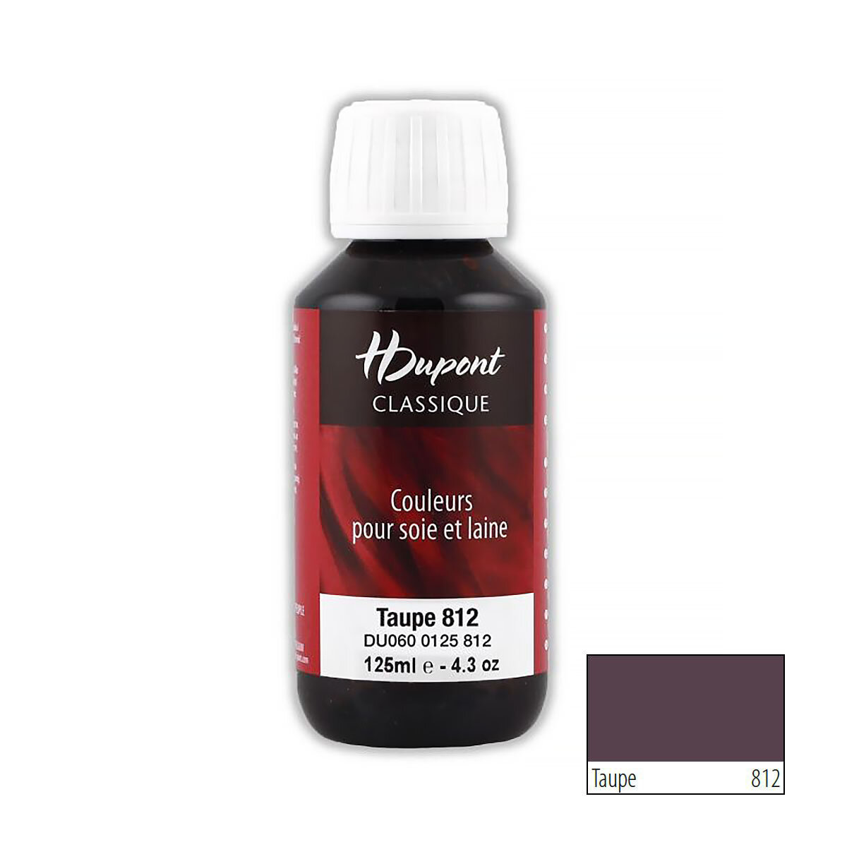 Краска для шелка H Dupont Classiс, 125мл, DU0600125 (812 серо-коричневый)
