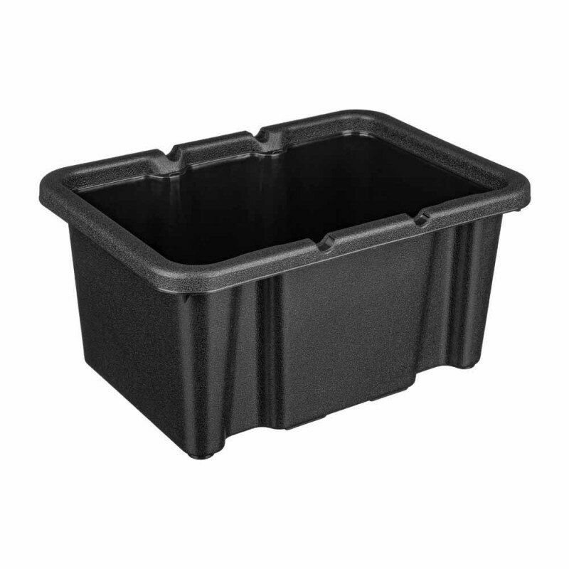 Ящик Хобби 330х230х160 черный Бытпласт 43122900016