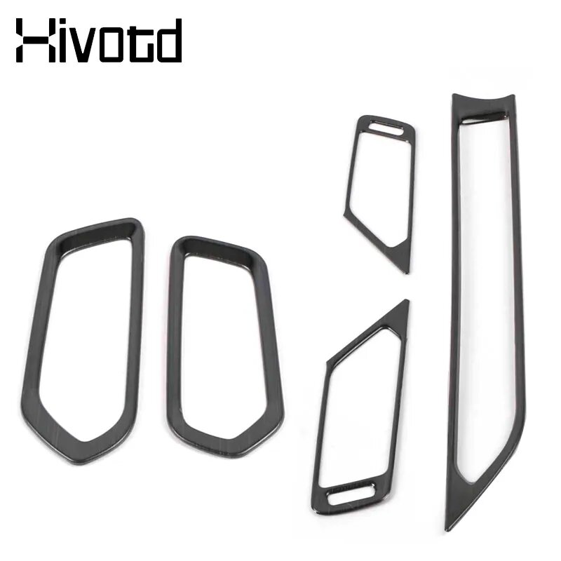 Приборная панель автомобиля, вентиляционное отверстие, крышка, рамка, наклейка, внутренняя модификация для Azkarra Geely Atlas Pro Belgee X70 2022, аксессуары Black