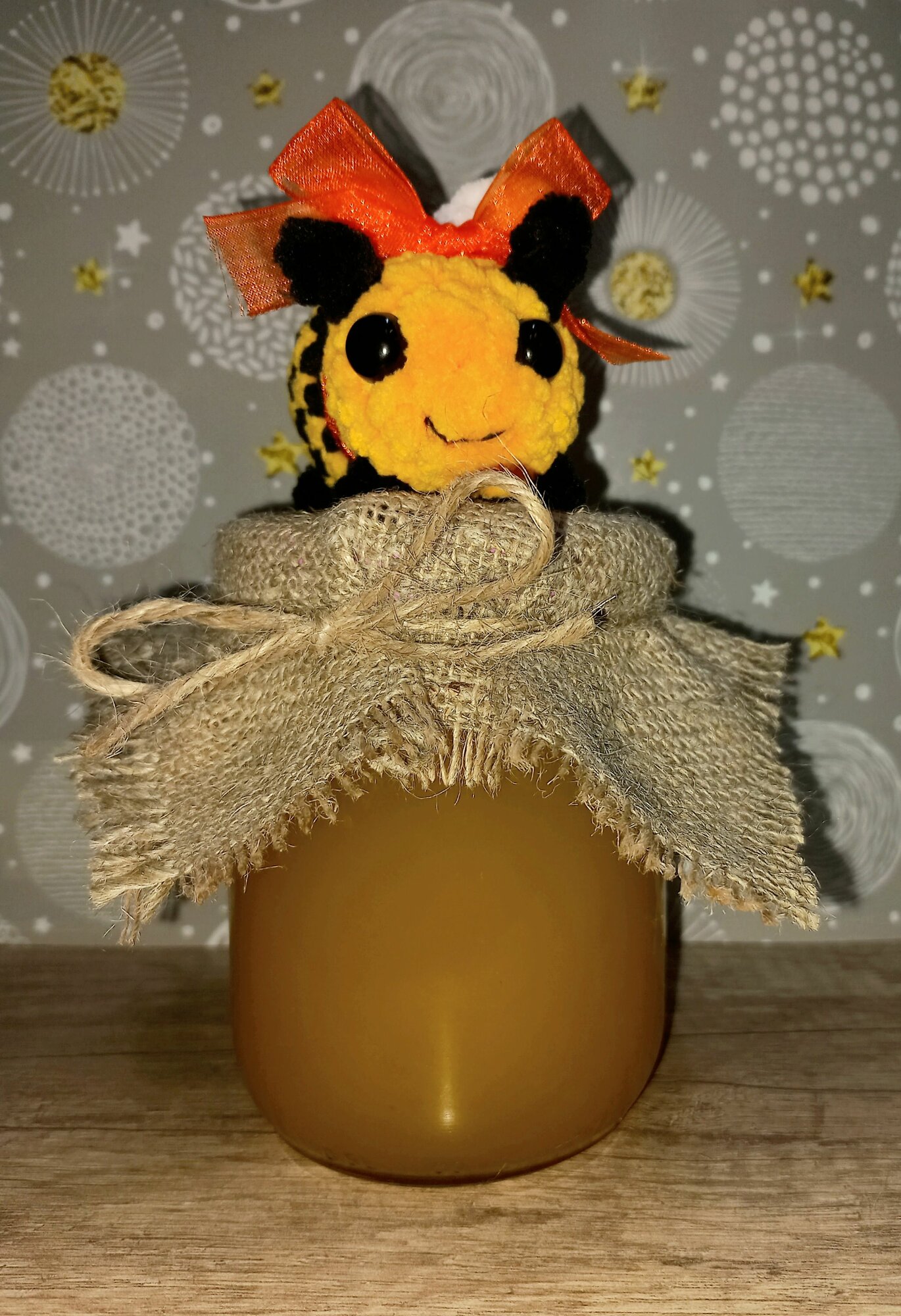 Цветочный мёд, Алтайский натуральный, 700 гр./0,5 литра