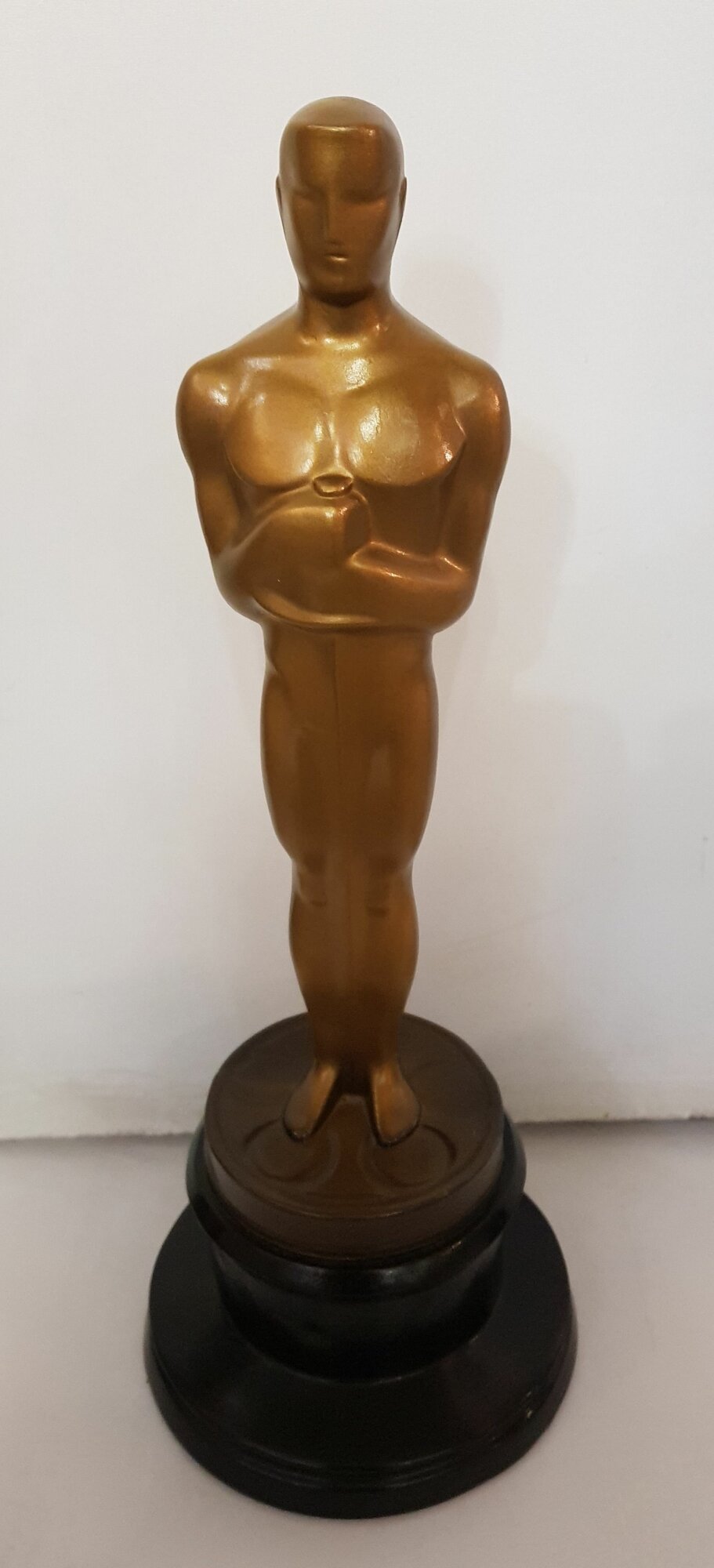 Статуэтка коллекционная "Оскар" на подставке, 33,5х13х13см, литьевой мрамор, ручная работа