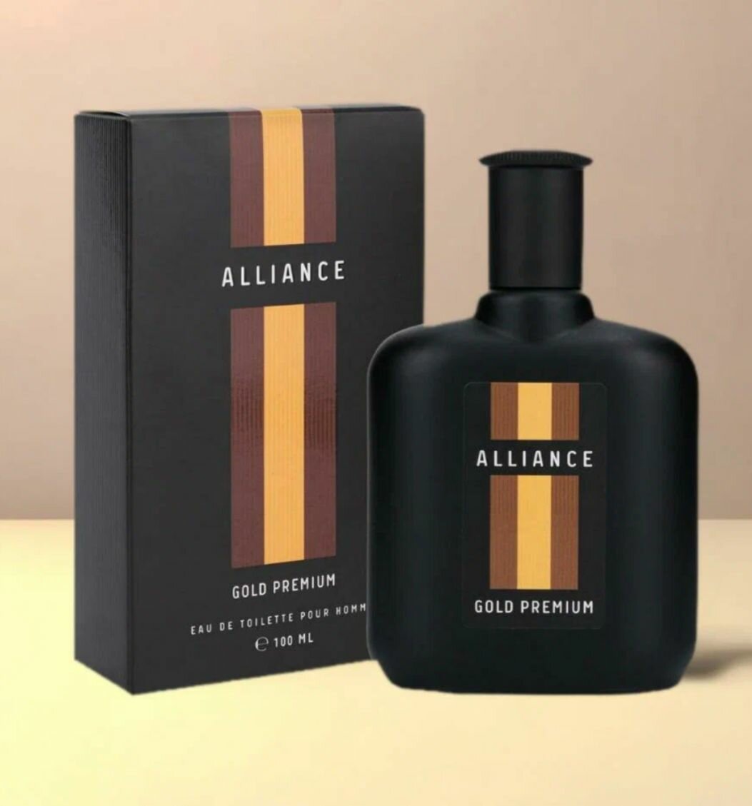 Вода туалетная мужская Alliance Gold Premium