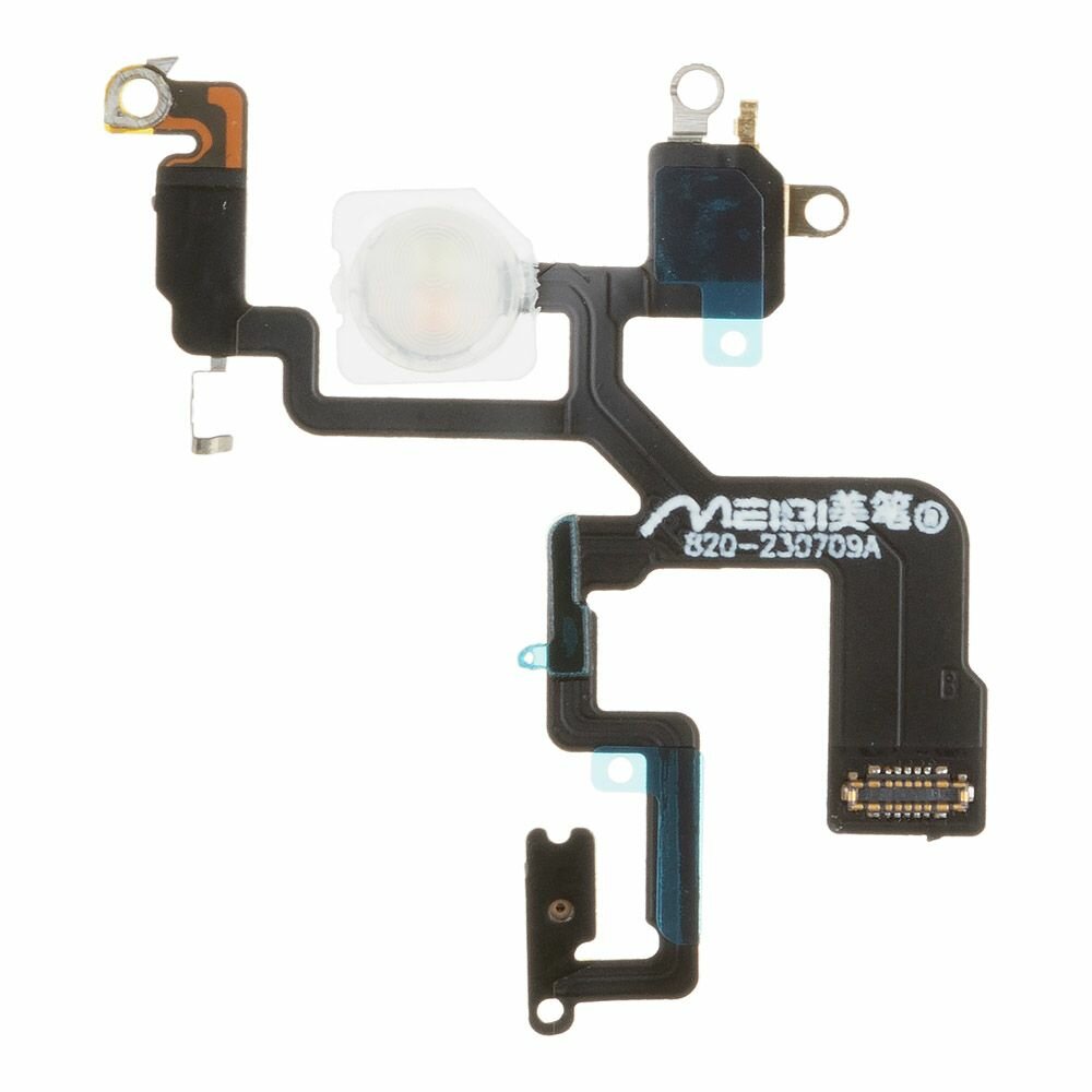 Шлейф/FLC iPhone 12 Pro Max микрофон/вспышка