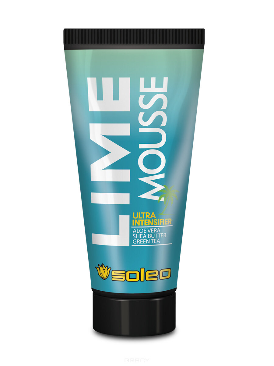 Soleo Lime mousse ультраусилитель с алоэ вера, аромат: лайм с виноградом (150 мл)