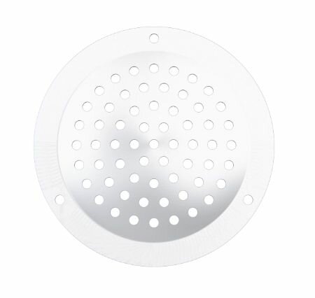 Решетка вентиляционная ДП переточная D50 окрашенная оцинкованная сталь 4 шт ERA