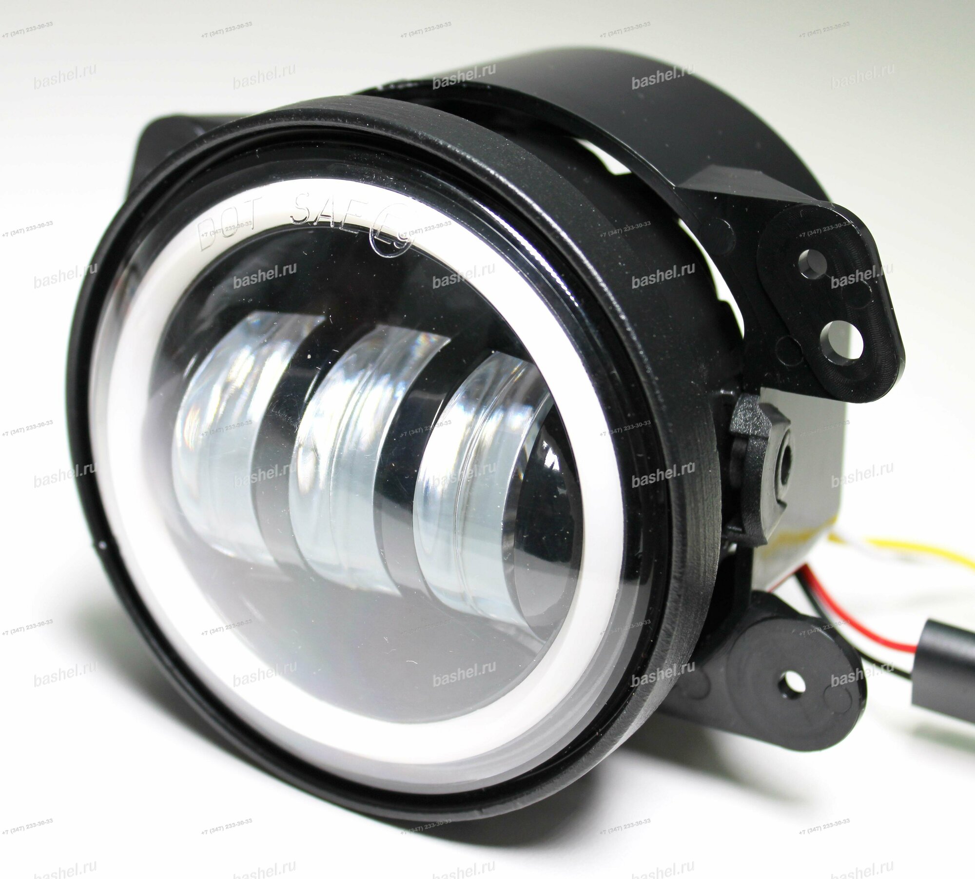 DRL Driving (20°) 30W(3x10), 2800Lm, 10-30V!/1.5-0.5A White-5500K, IP67 D-0279D(AG) (в штатные ПТФ, ближний свет, габа