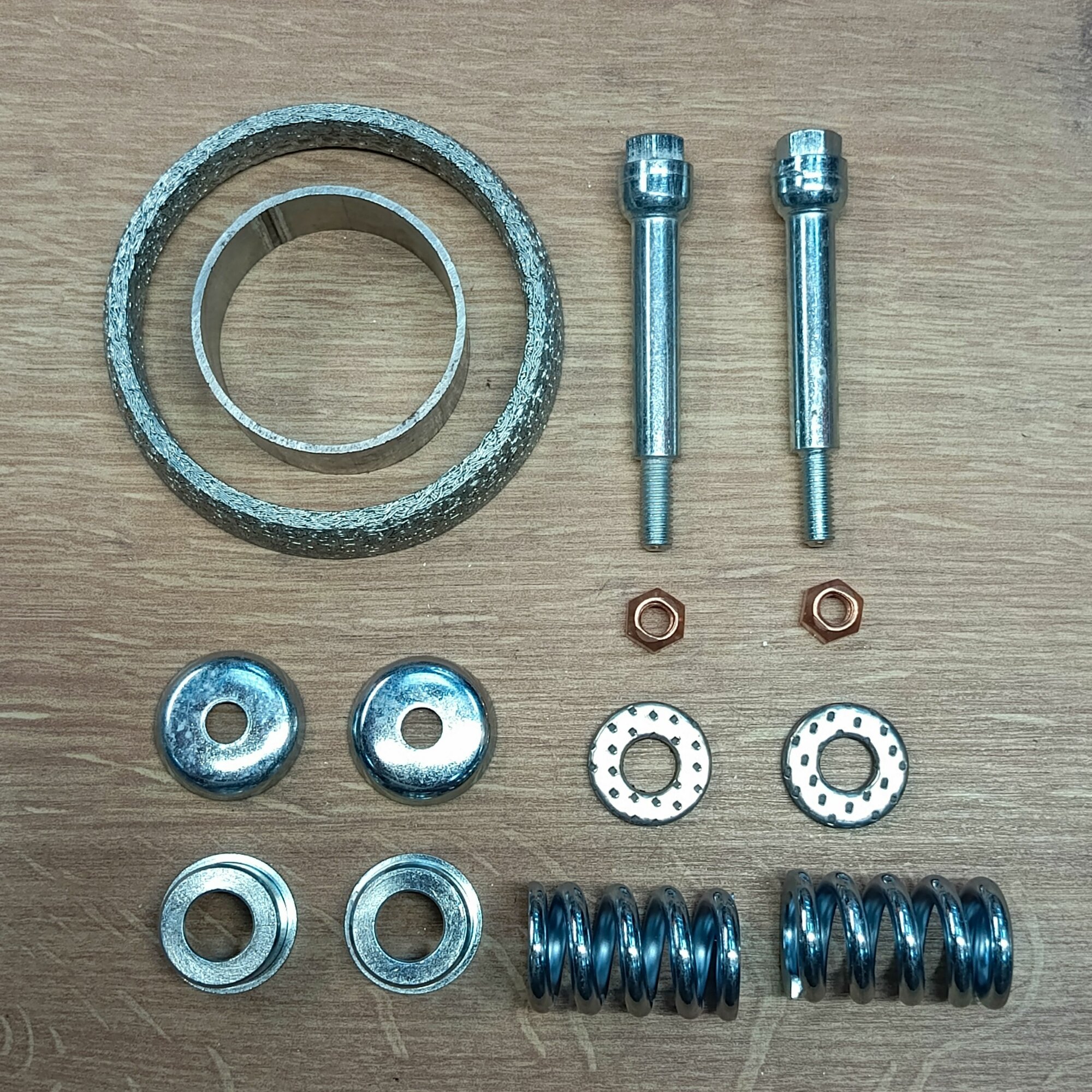 Монтажный набор приемной трубы глушителя в сборе с крепежом Fiat Ducato RUS 244, PSA Boxer/Jumper арт. 218983