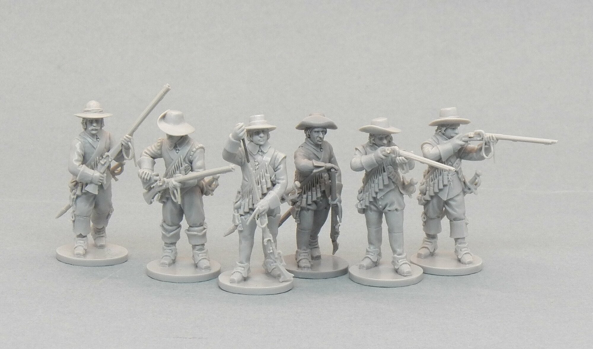 005.21 Спешенные драгуны, XVII в